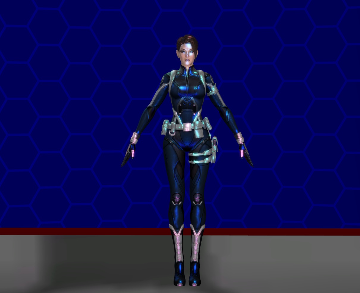 Model DL: Marvel Duel Maria Hill by WOLFBLADE111 on DeviantArt