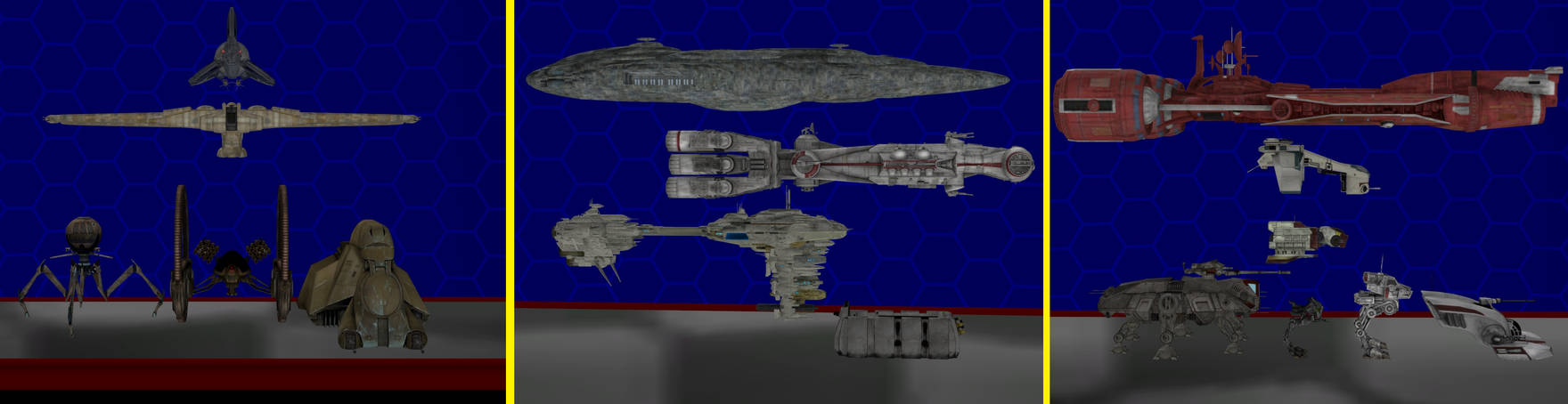 Model DL: Star Wars Vehicles by WOLFBLADE111 on DeviantArt