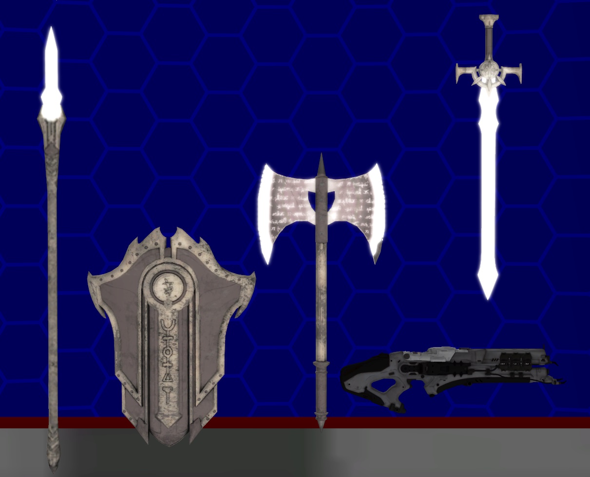 Model DL: Night Sentinel Weapons by WOLFBLADE111 on DeviantArt