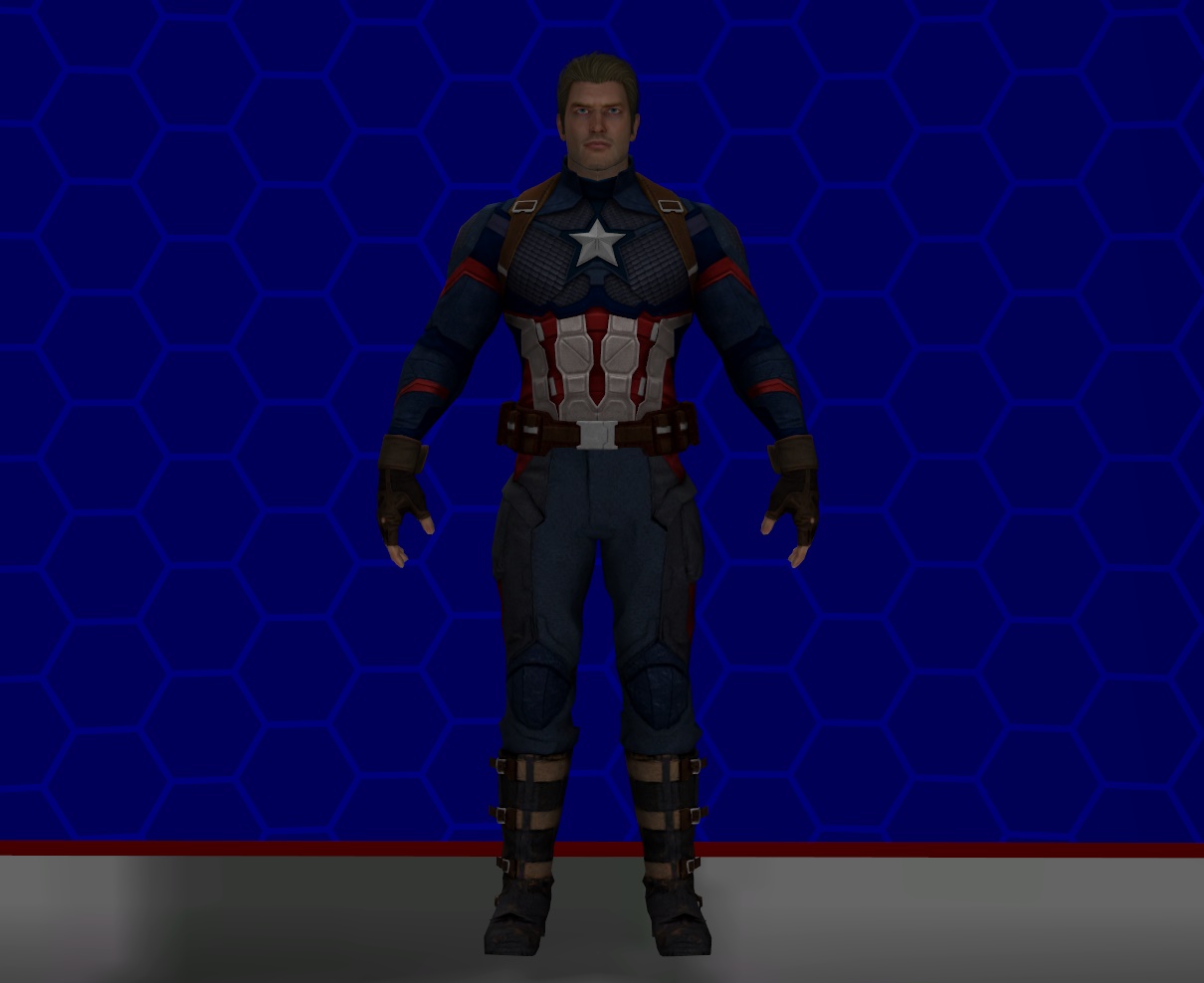 Model DL: MFR Endgame Captain America. by WOLFBLADE111 on DeviantArt