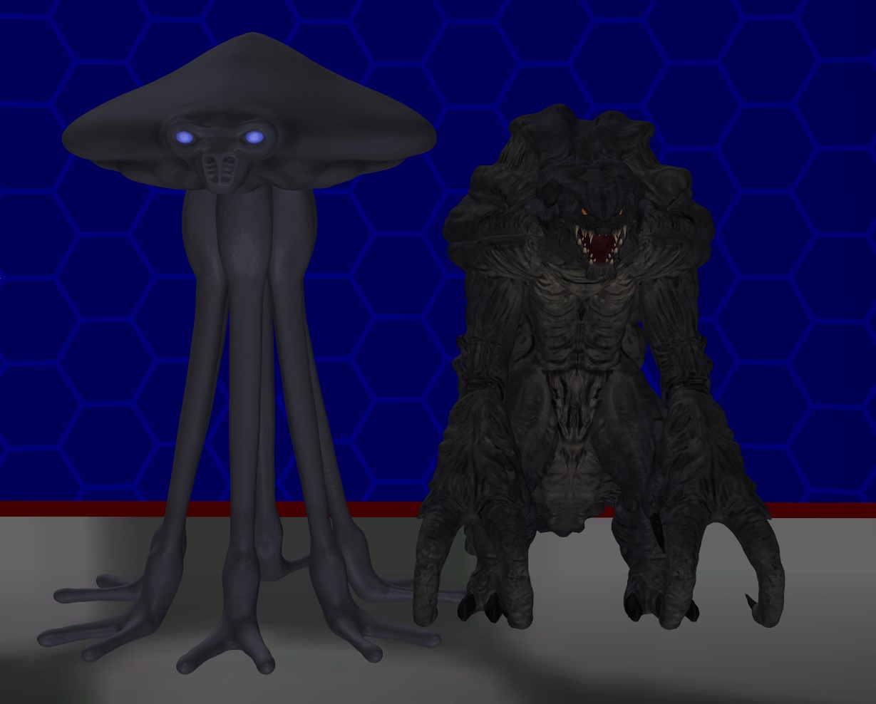 Model DL: Millennian and Orga. by WOLFBLADE111 on DeviantArt