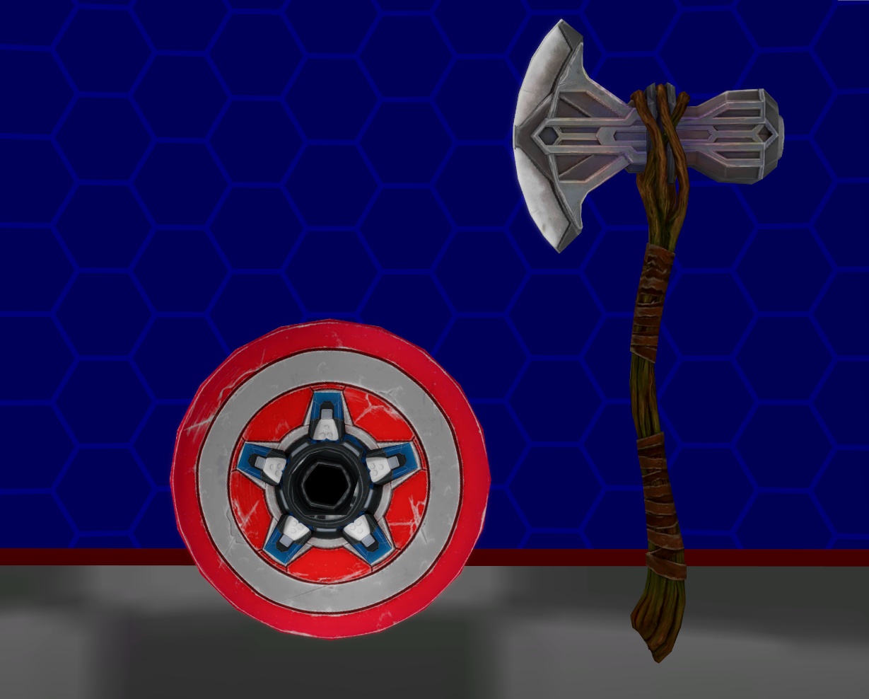 Model Dl Marvel Roc Weapons 2 Pack By Wolfblade111 On Deviantart