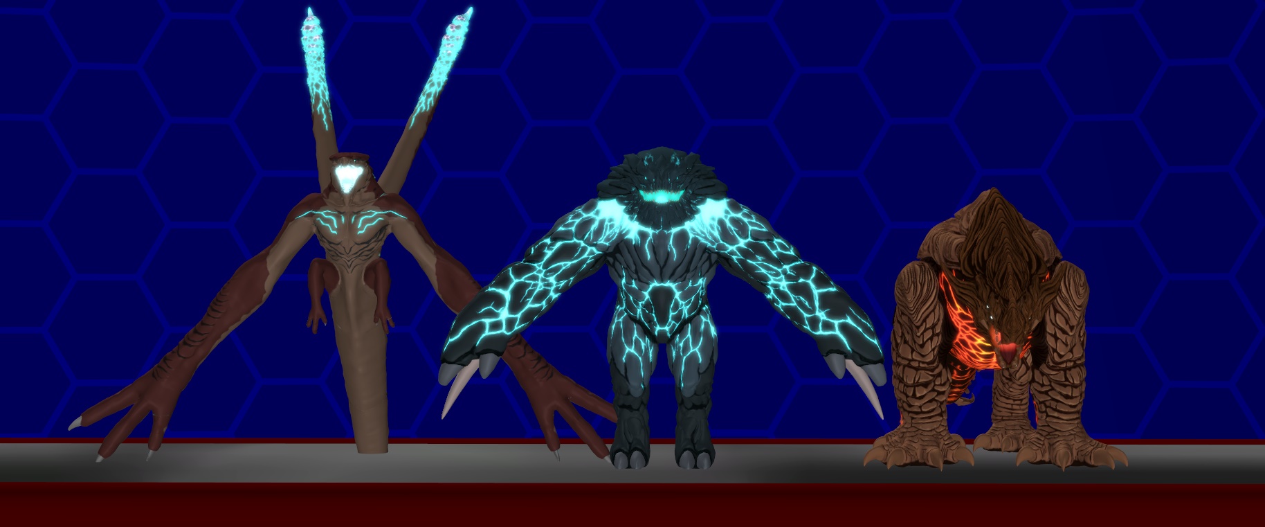 Model DL: Pacific Rim The Black Three Pack by WOLFBLADE111 on DeviantArt