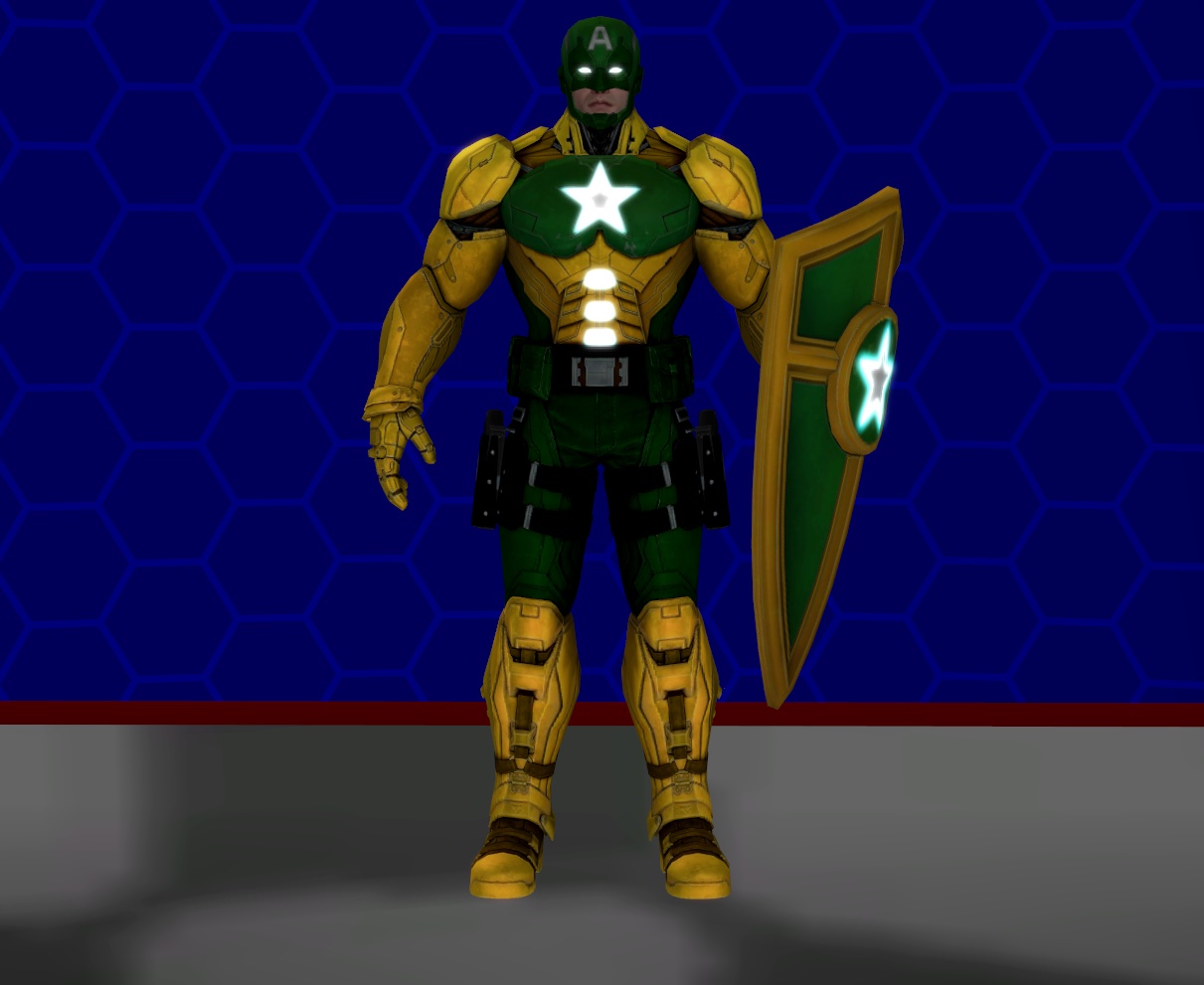 Model DL: Captain Hydra by WOLFBLADE111 on DeviantArt