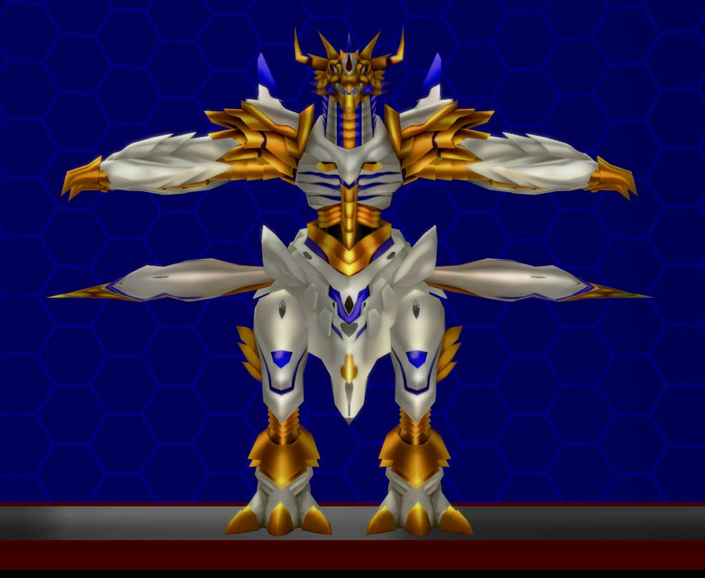 Model DL: MagnaGreymon by WOLFBLADE111 on DeviantArt