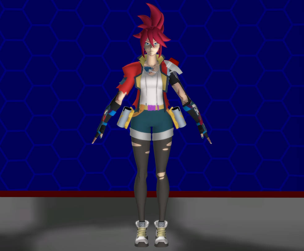 Model Dl Hi Fi Rush Korsica By Wolfblade111 On Deviantart