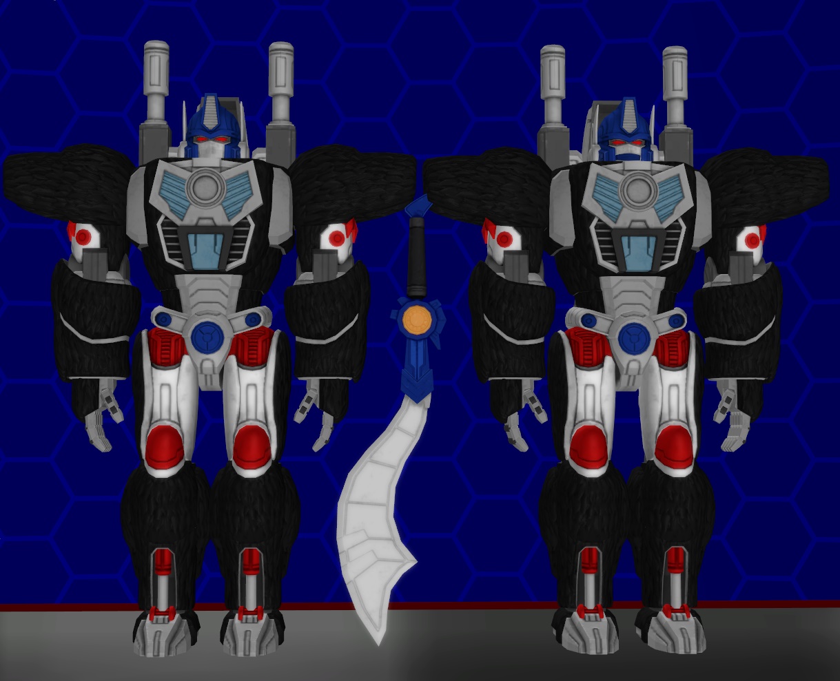 Model DL: Transformers FtF Optimus Primal by WOLFBLADE111 on DeviantArt