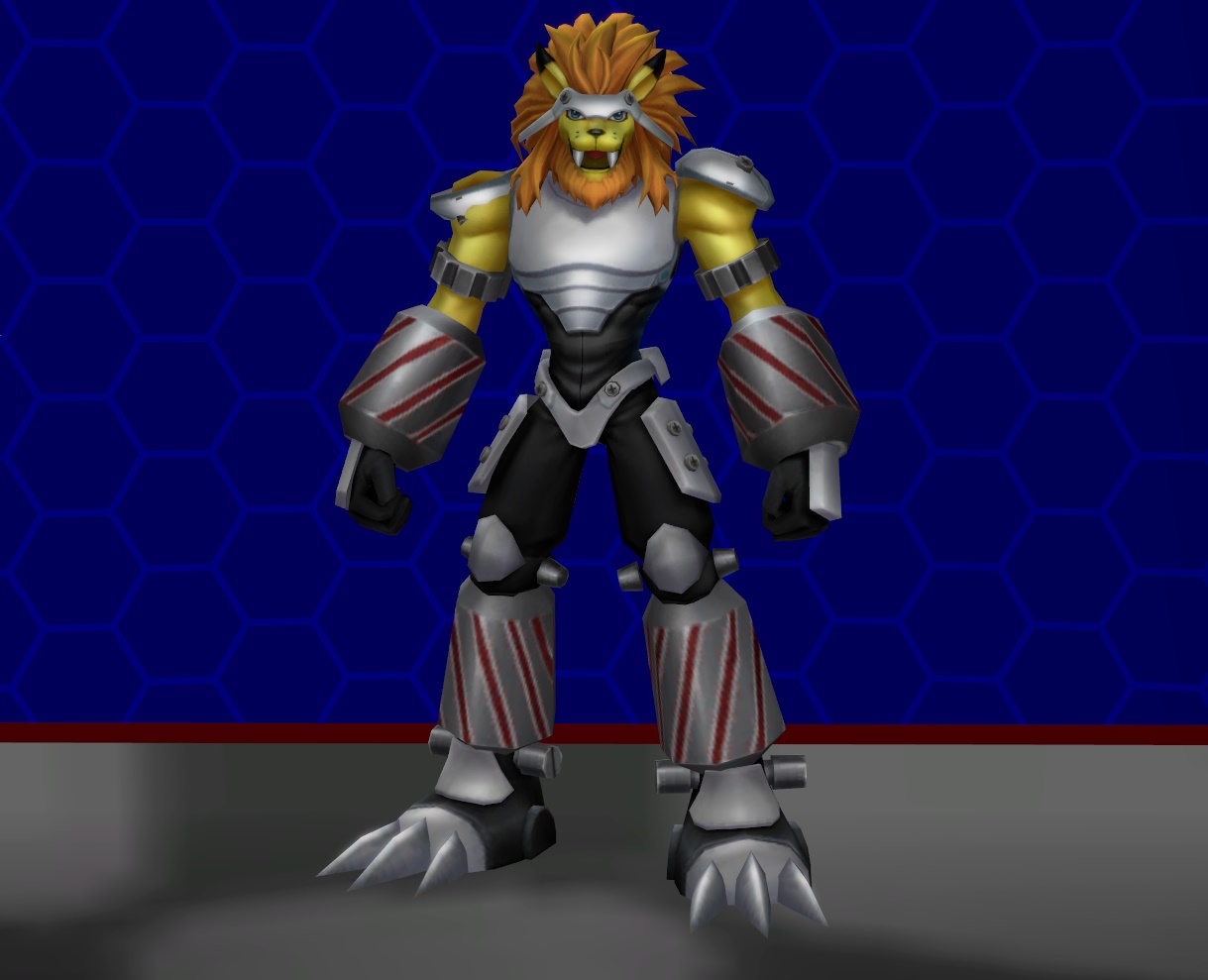Model DL: Combat Leomon by WOLFBLADE111 on DeviantArt