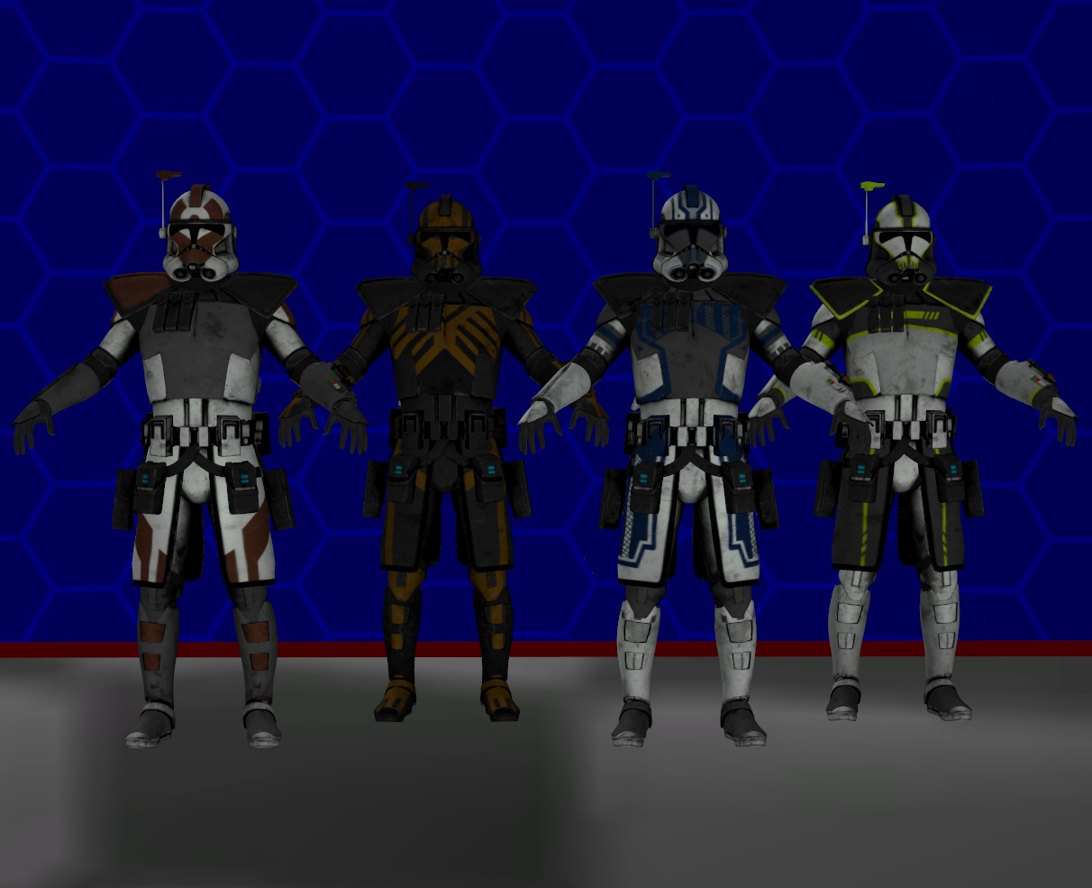 Model Storage: BF2 Arc Troopers. by WOLFBLADE111 on DeviantArt