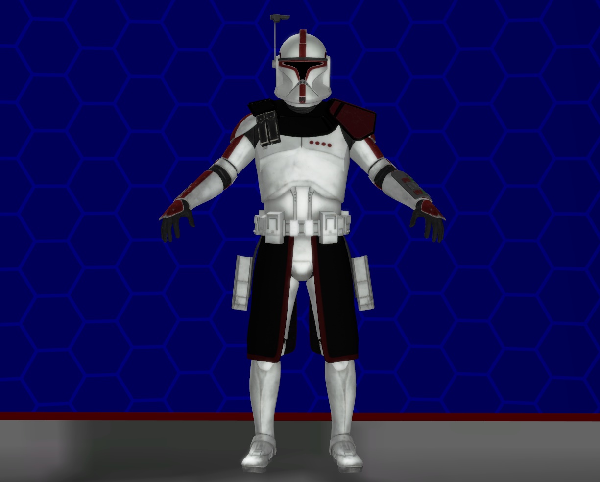 Model Storage: Null Arc Trooper Captain Ordo by WOLFBLADE111 on DeviantArt