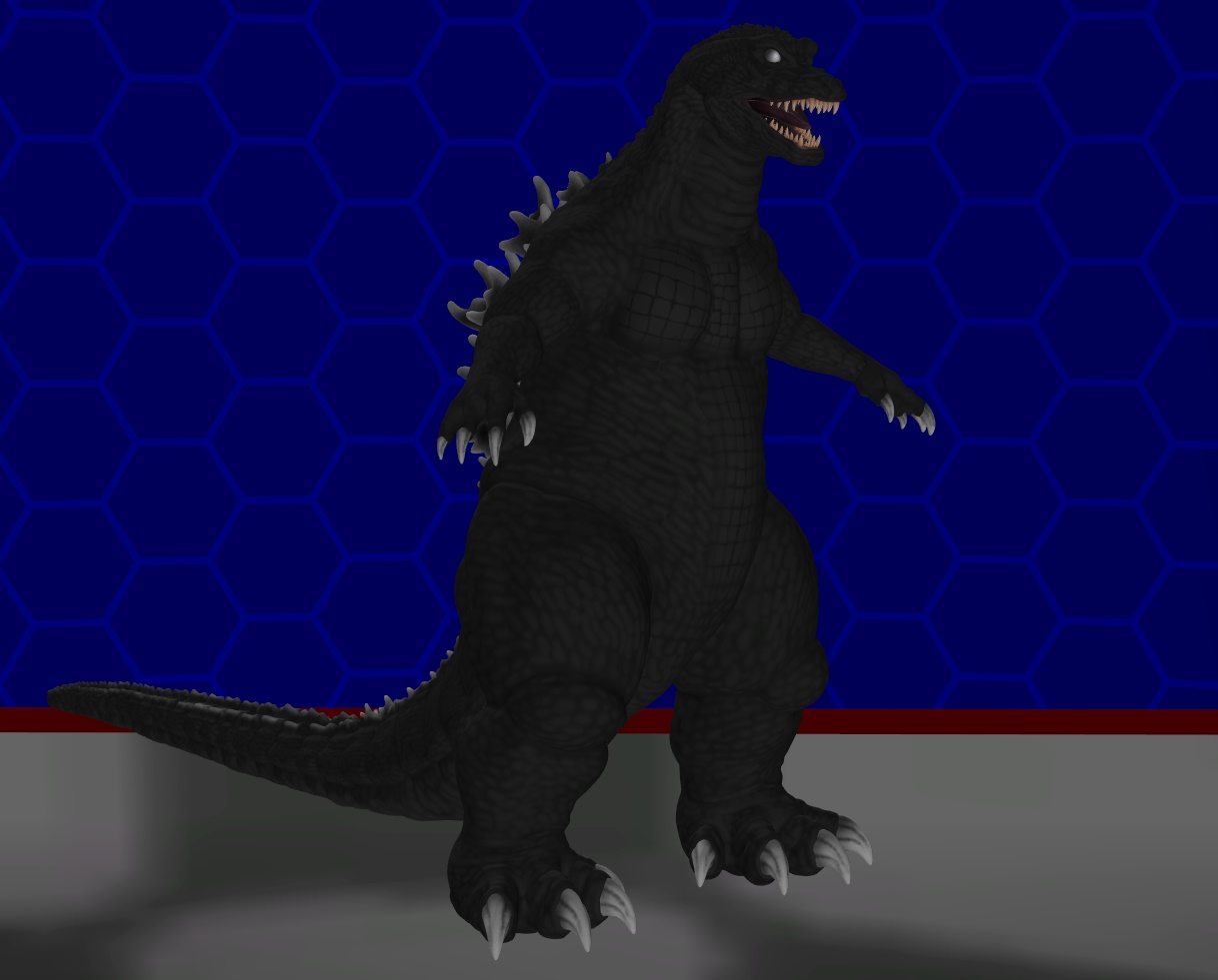 Model DL: GMK Godzilla by WOLFBLADE111 on DeviantArt