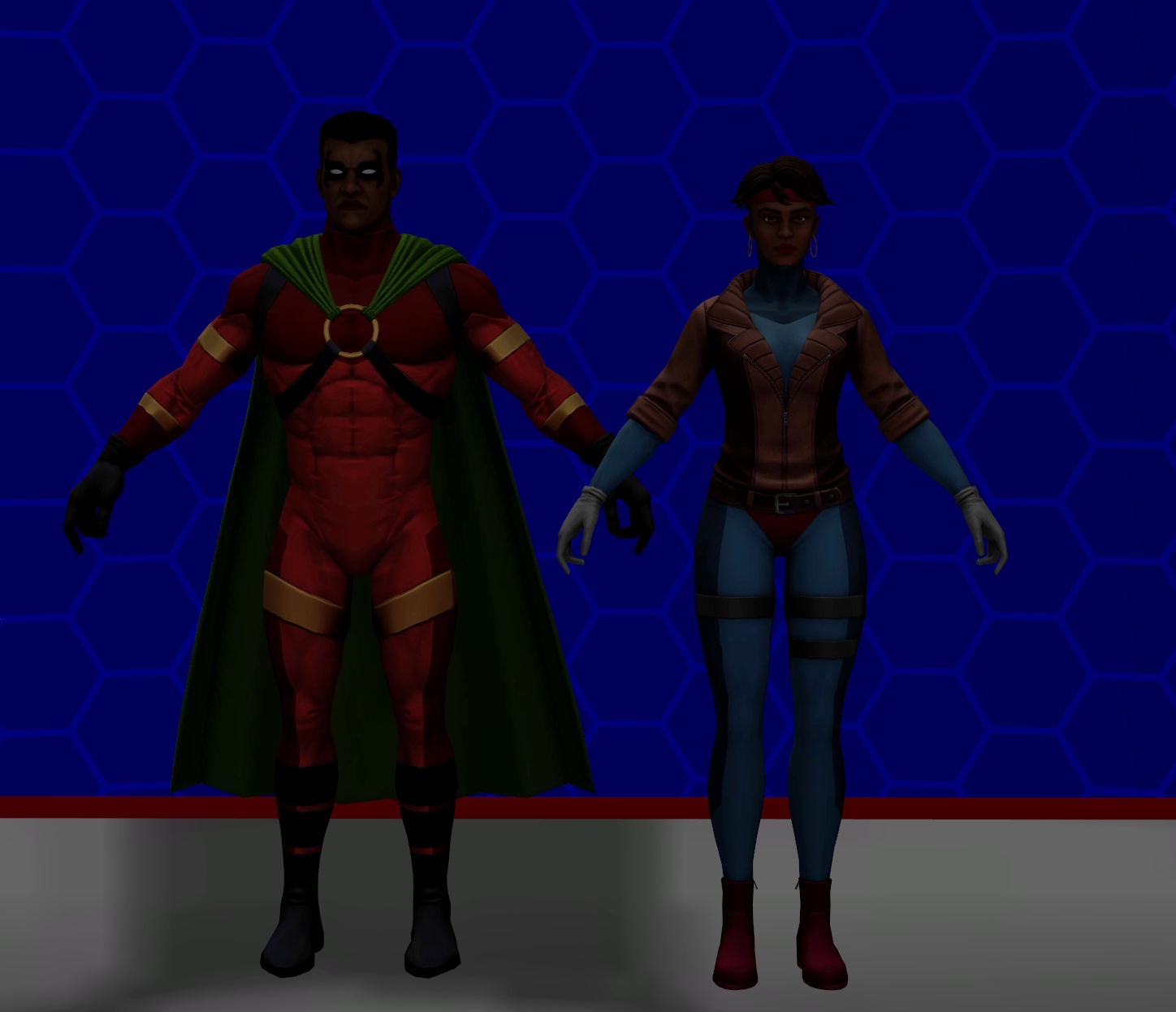 Model DL: DC Legends Icon and Rocket by WOLFBLADE111 on DeviantArt