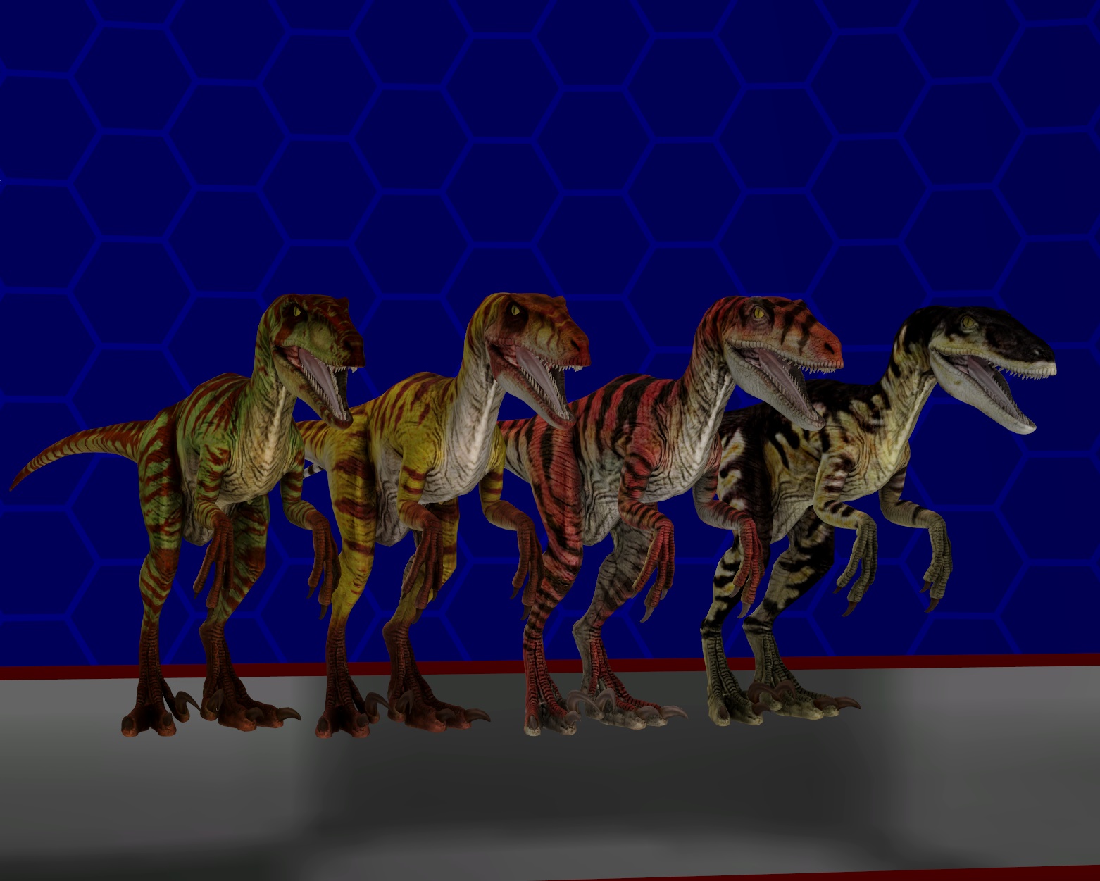 Model DL: JP Novel Raptor Pack by WOLFBLADE111 on DeviantArt