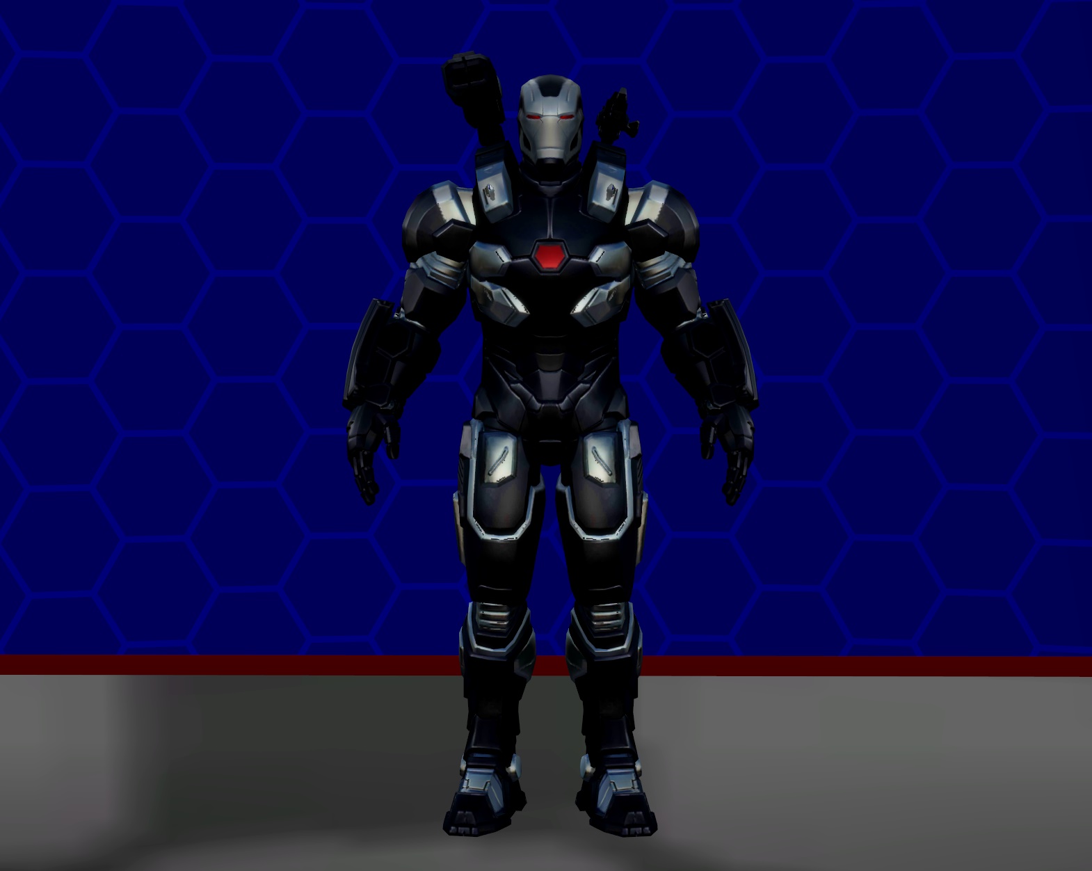 Model DL: Marvel Super War War Machine by WOLFBLADE111 on DeviantArt