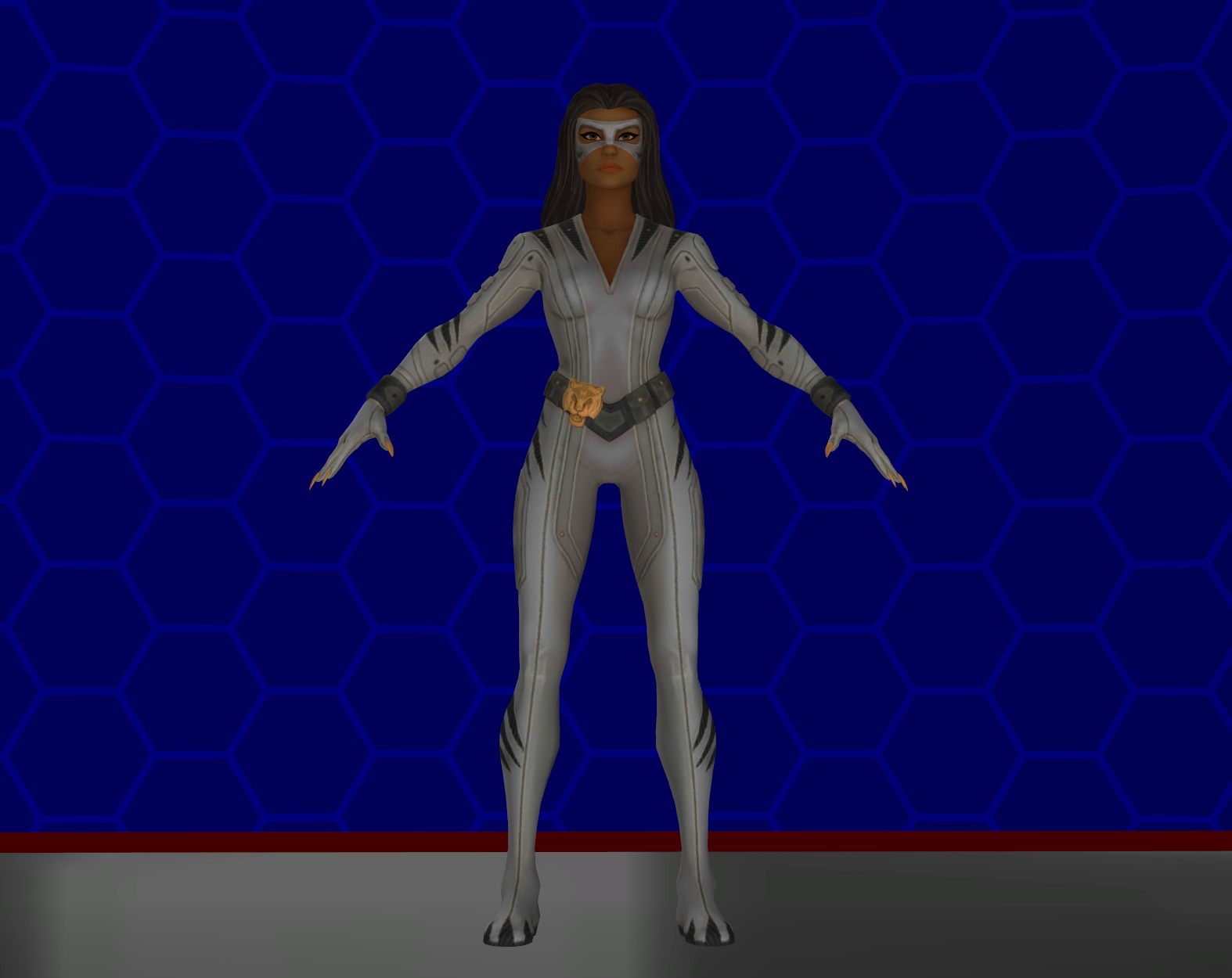 Model DL: Marvel SF White Tiger Angela Del Toro by WOLFBLADE111 on ...