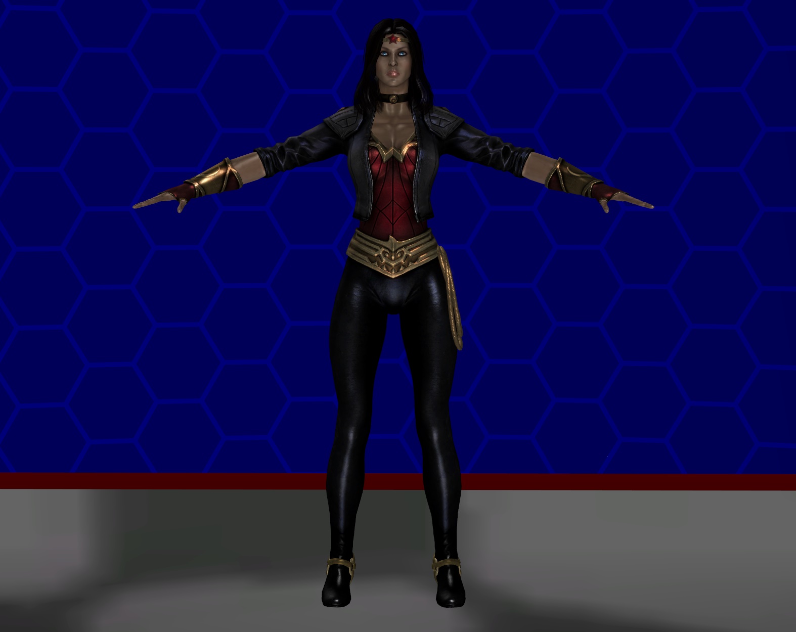 Model ReUp: IGAU Wonder Woman #600 by WOLFBLADE111 on DeviantArt