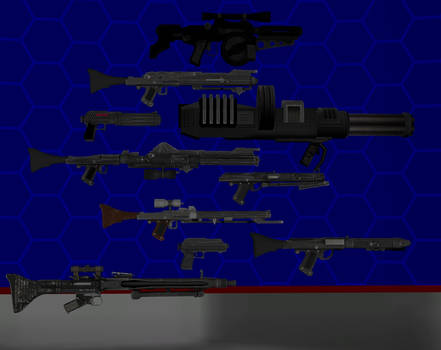 Downloadable Models: Weapons on XNALara-Studio - DeviantArt
