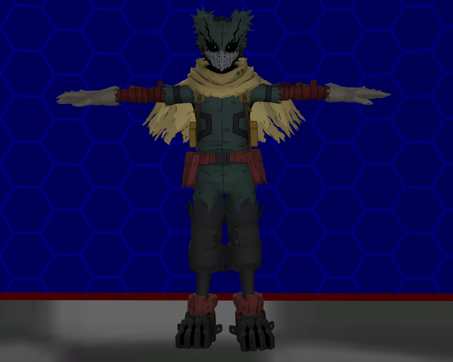 Model DL: Vigilante Deku by WOLFBLADE111 on DeviantArt