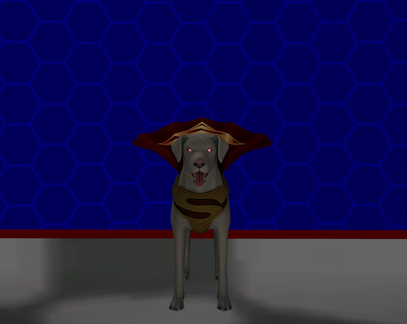 Model DL: DC Legends Legendary Krypto by WOLFBLADE111 on DeviantArt