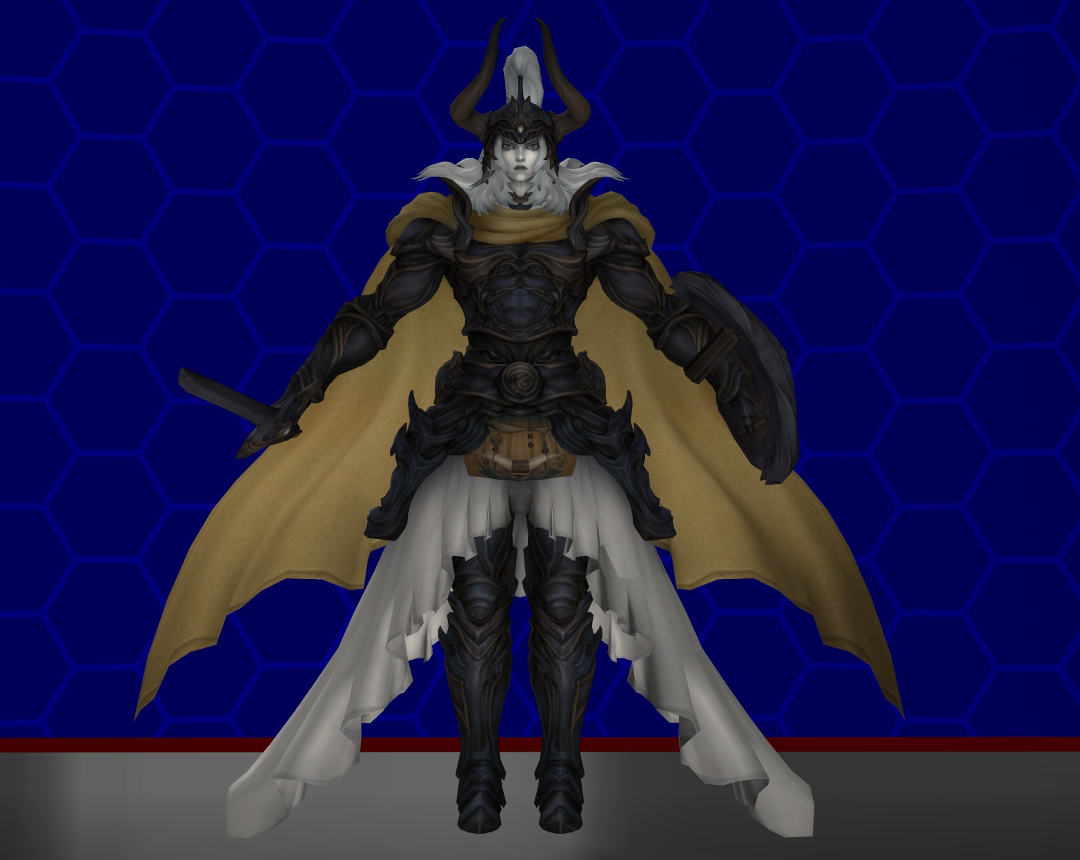 Model DL: FFXIV Elidibus, Warrior of Light by WOLFBLADE111 on DeviantArt