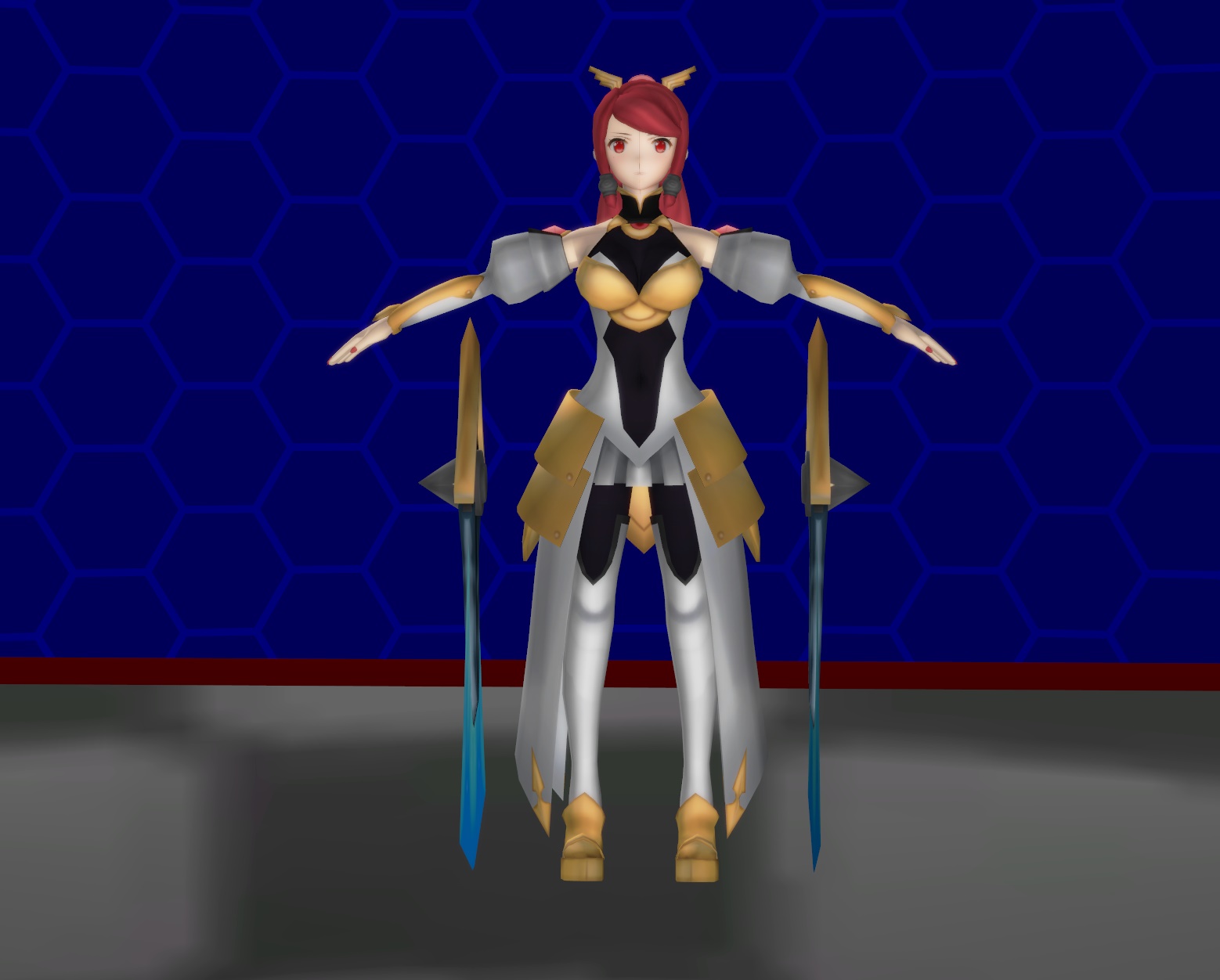 Model DL: Blazblue Izayoi by WOLFBLADE111 on DeviantArt