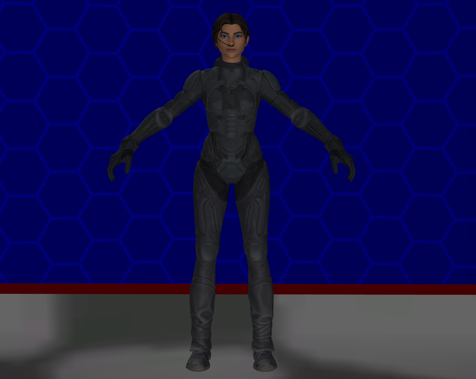 Model DL: Fortnite Chani by WOLFBLADE111 on DeviantArt