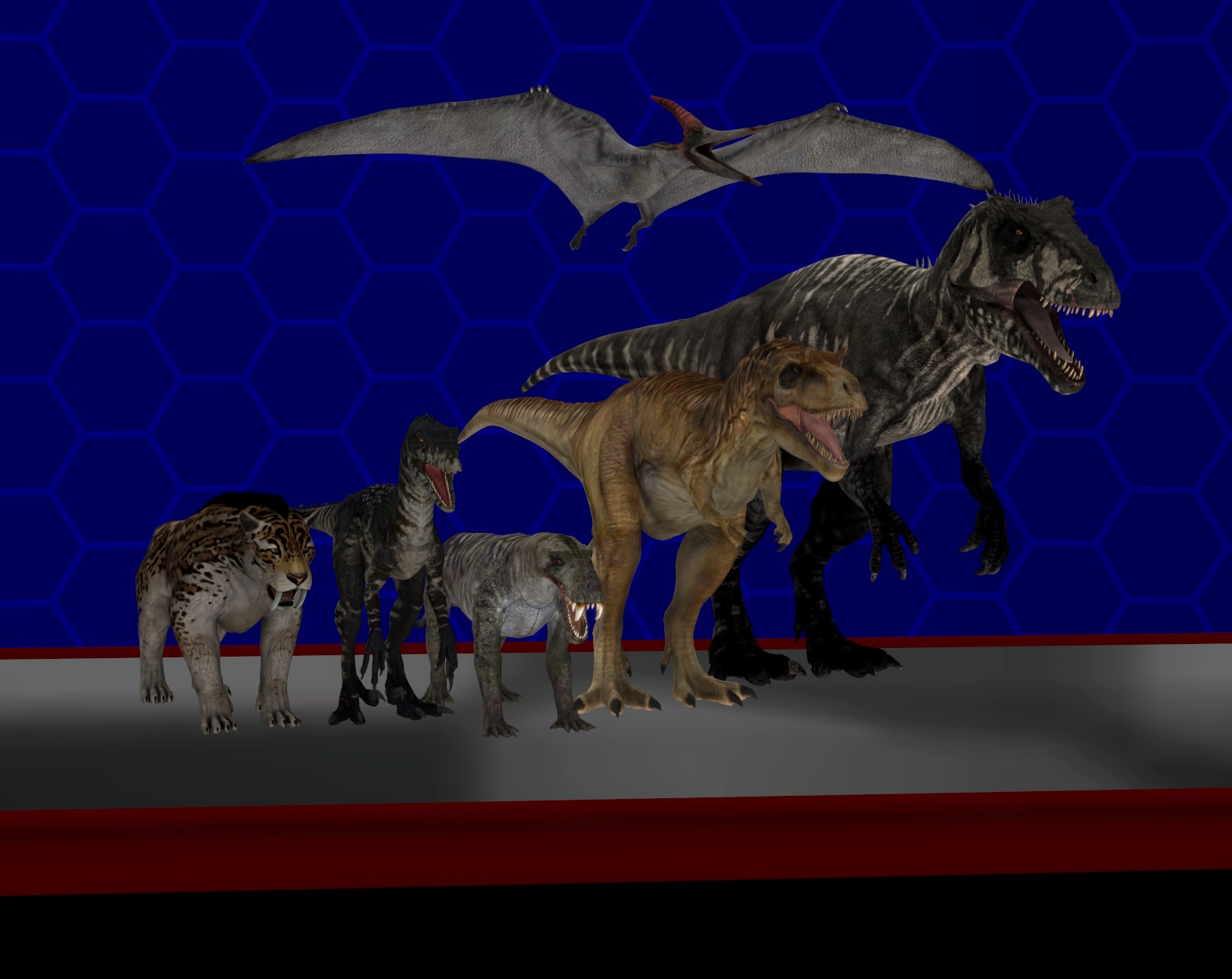 Model DL: Primeval Pack by WOLFBLADE111 on DeviantArt