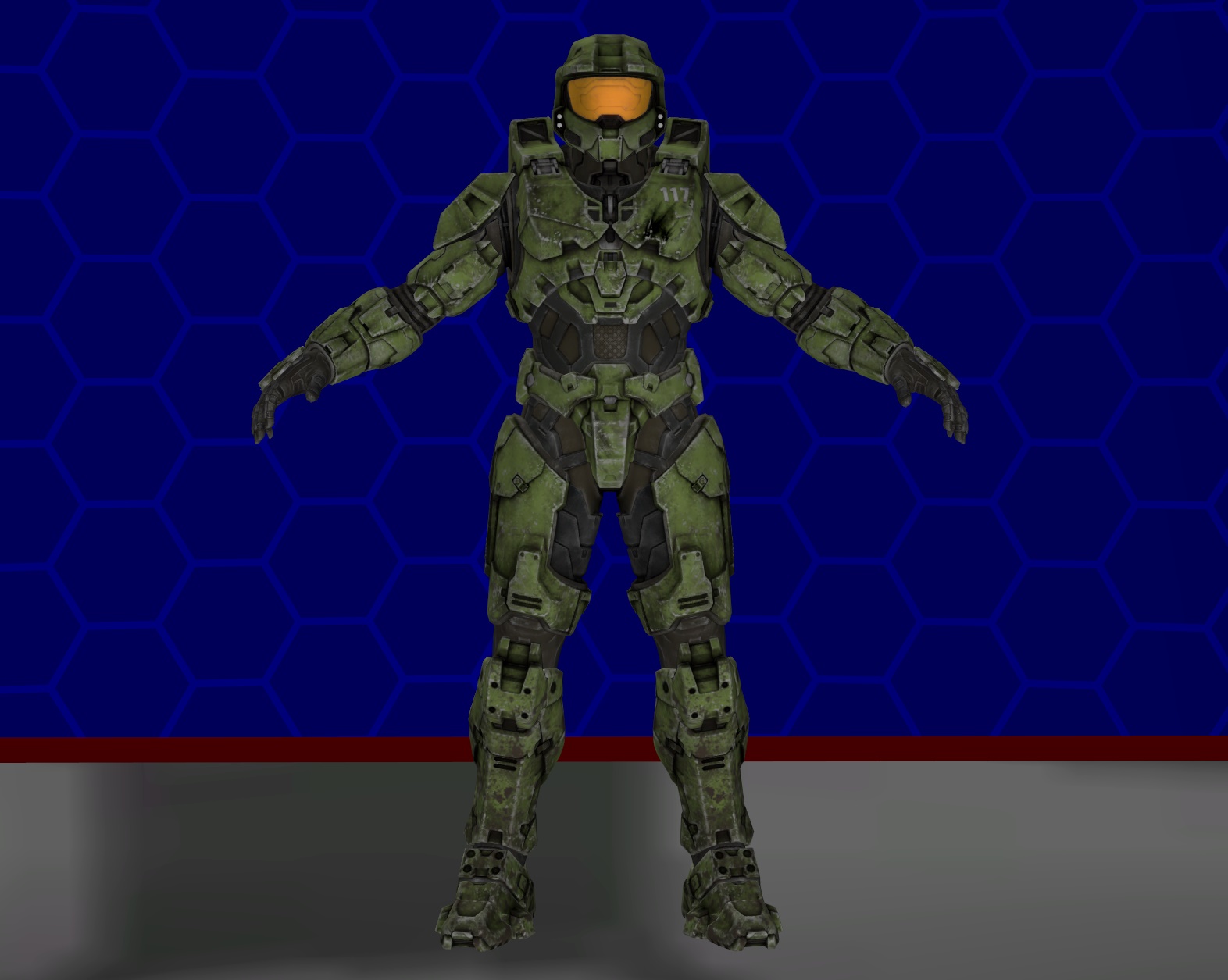 Model DL: Halo Infinite Master Chief by WOLFBLADE111 on DeviantArt