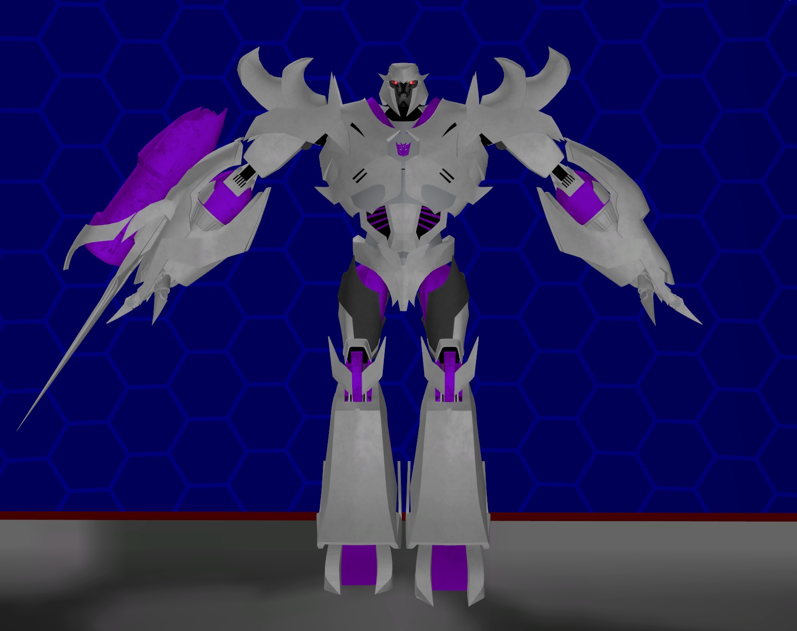 Model DL: TFP Megatron by WOLFBLADE111 on DeviantArt