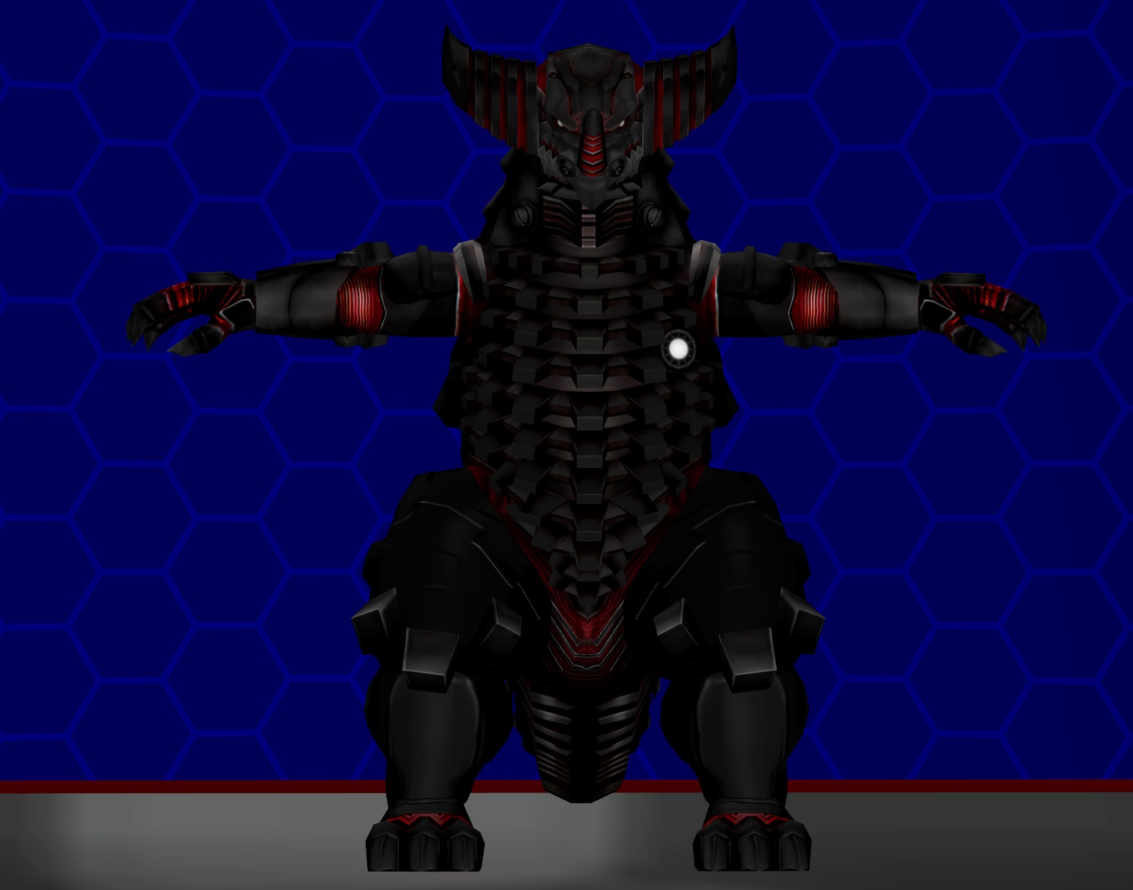 Model DL: Mecha Gomora by WOLFBLADE111 on DeviantArt