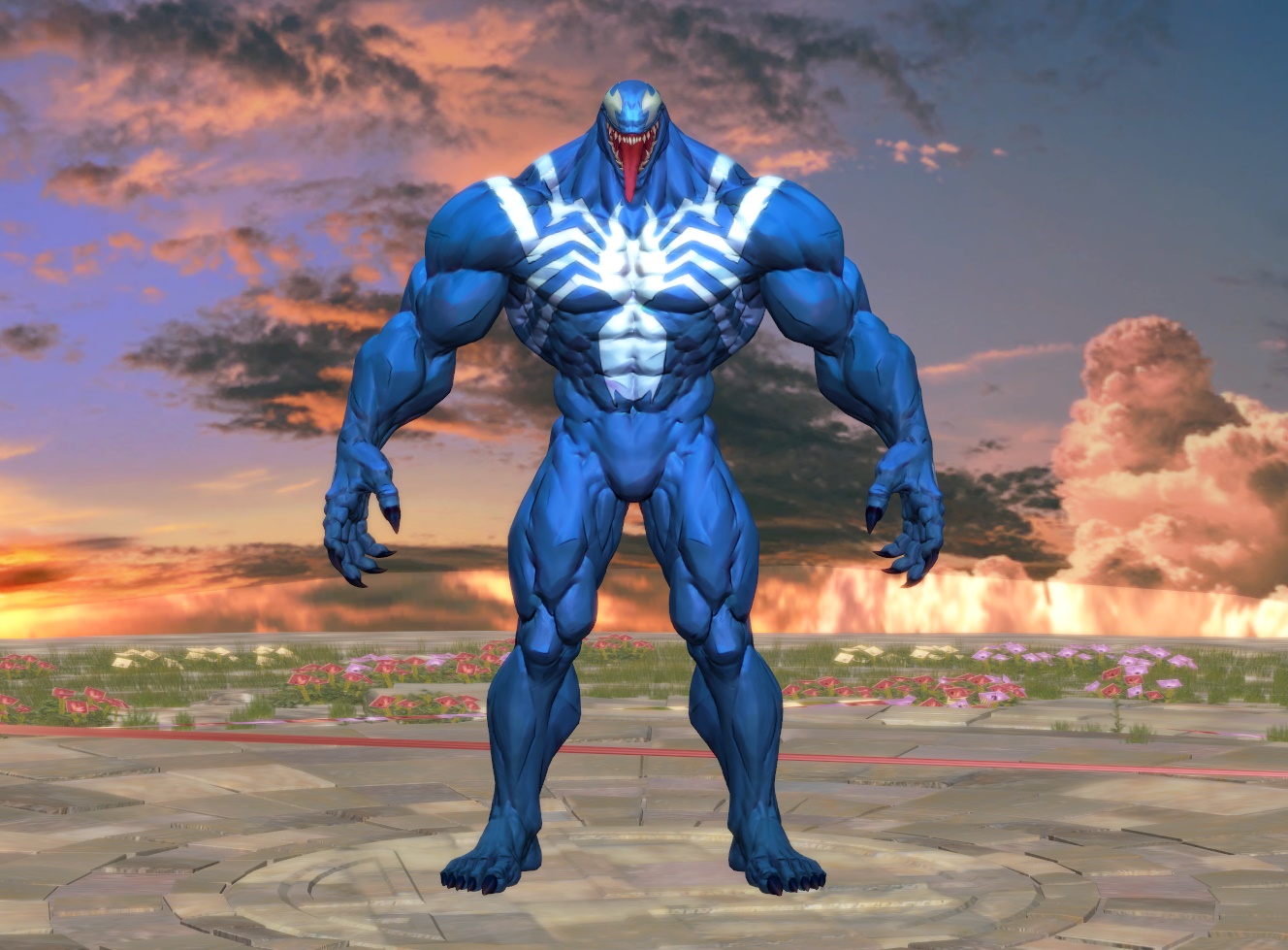 Model DL: Marvel Rivals Blue Venom by WOLFBLADE111 on DeviantArt