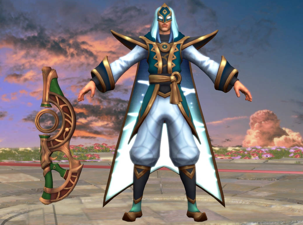 Model DL: Paladins Jenos by WOLFBLADE111 on DeviantArt