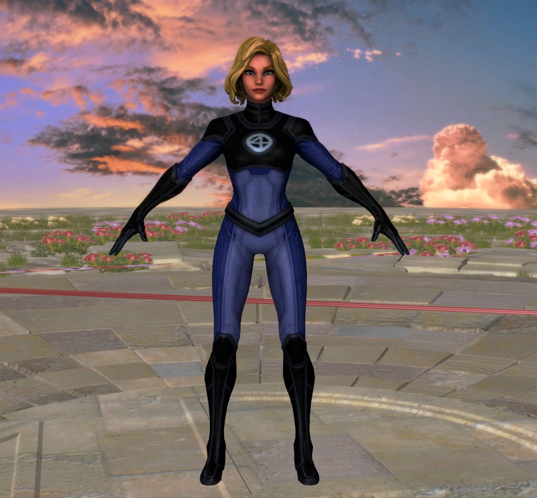 Model ReUp: Invisible Woman (MSF) by WOLFBLADE111 on DeviantArt