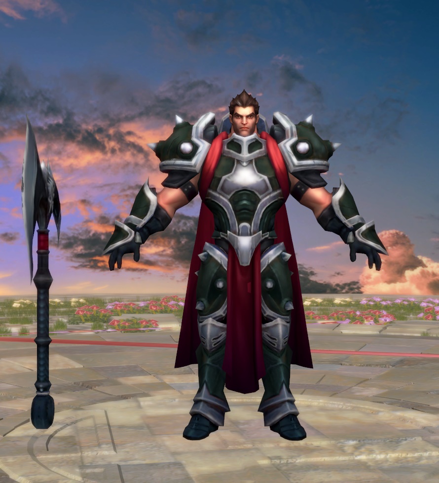 Model DL: LoL WR Darius by WOLFBLADE111 on DeviantArt