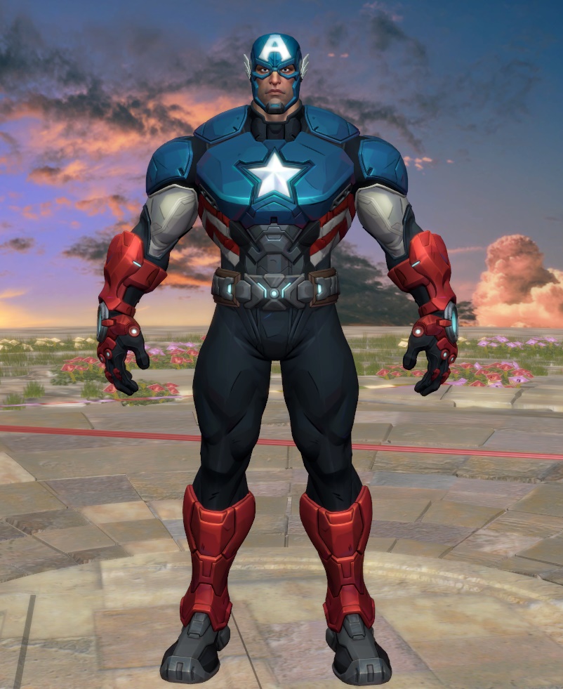 Model DL: Marvel Rivals Captain America by WOLFBLADE111 on DeviantArt