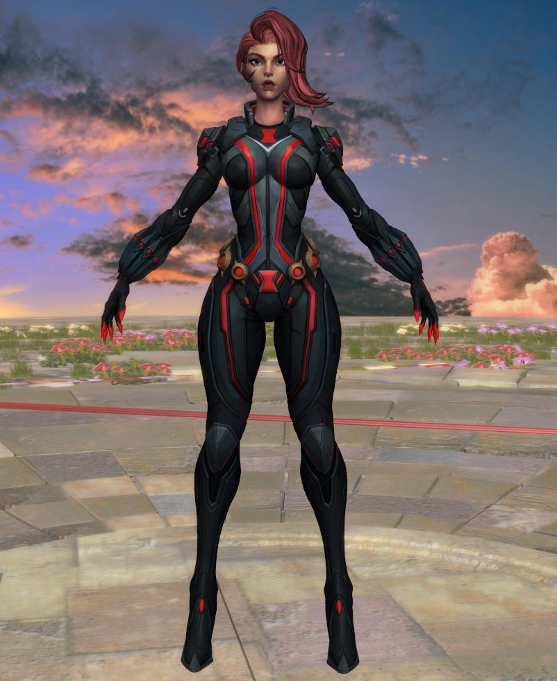 Model DL: Marvel Rivals Black Widow by WOLFBLADE111 on DeviantArt