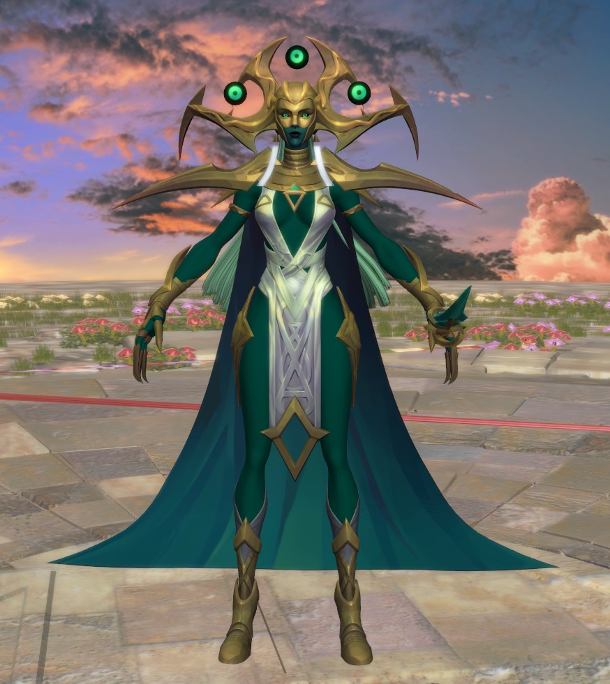 Model DL: Marvel Rivals Goddess of Cosmos Hela by WOLFBLADE111 on ...