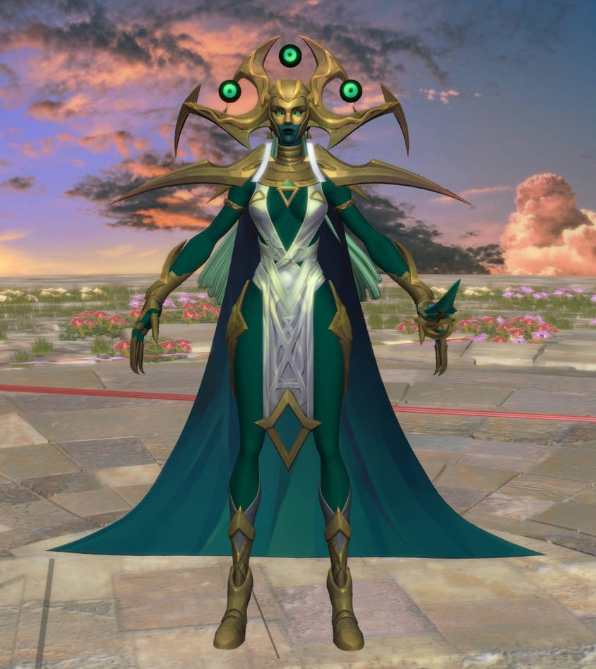 Model DL: Marvel Rivals Goddess of Cosmos Hela by WOLFBLADE111 on ...