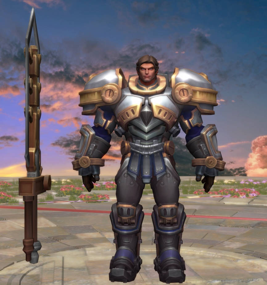 Model DL: LoL WR Garen Skin 01 by WOLFBLADE111 on DeviantArt