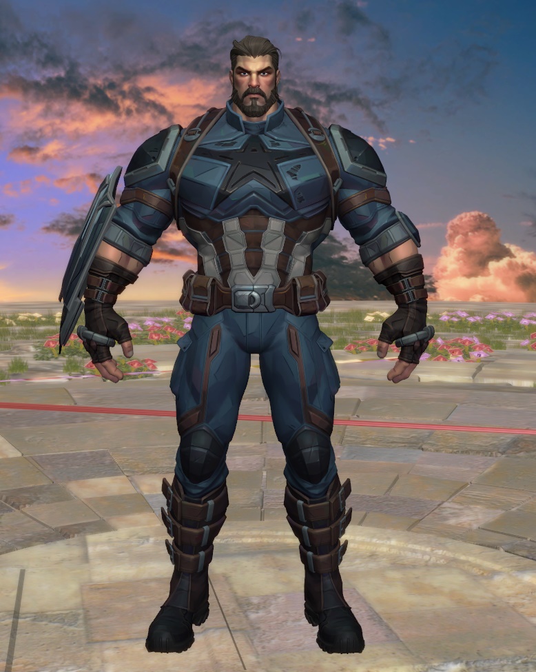 Model DL: Marvel Rivals IW Captain America by WOLFBLADE111 on DeviantArt