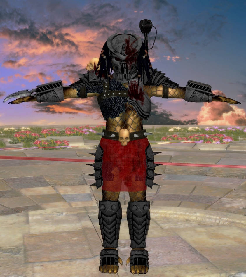 Model DL: Predator Concrete Jungle Scarface by WOLFBLADE111 on DeviantArt