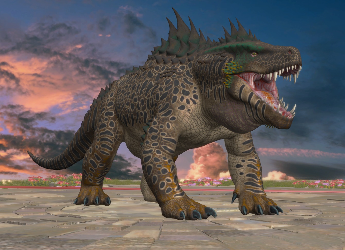 Model DL: ARK Fasolasuchus by WOLFBLADE111 on DeviantArt