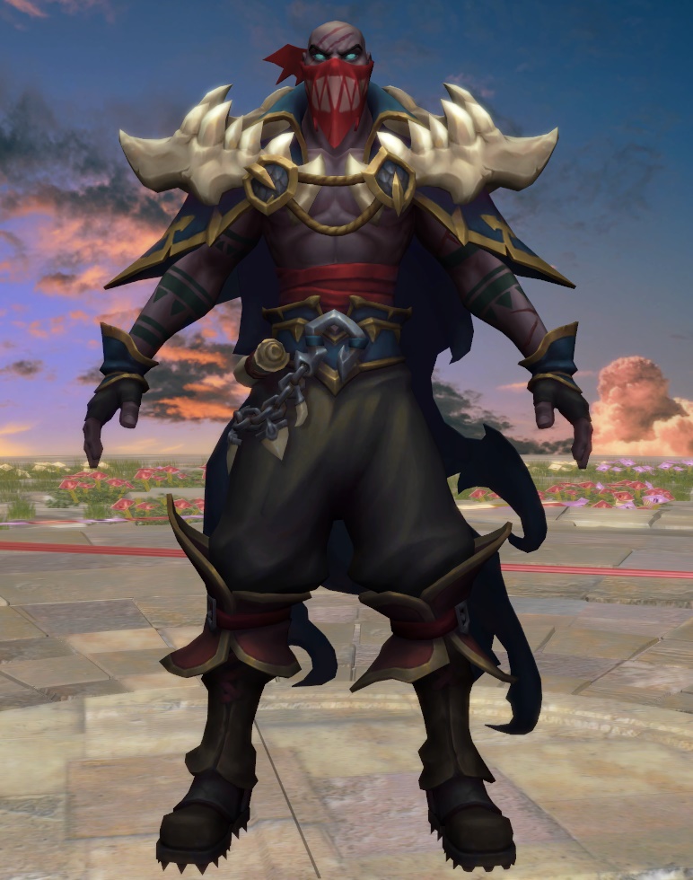 Model DL: LoL Ruined King Pyke by WOLFBLADE111 on DeviantArt