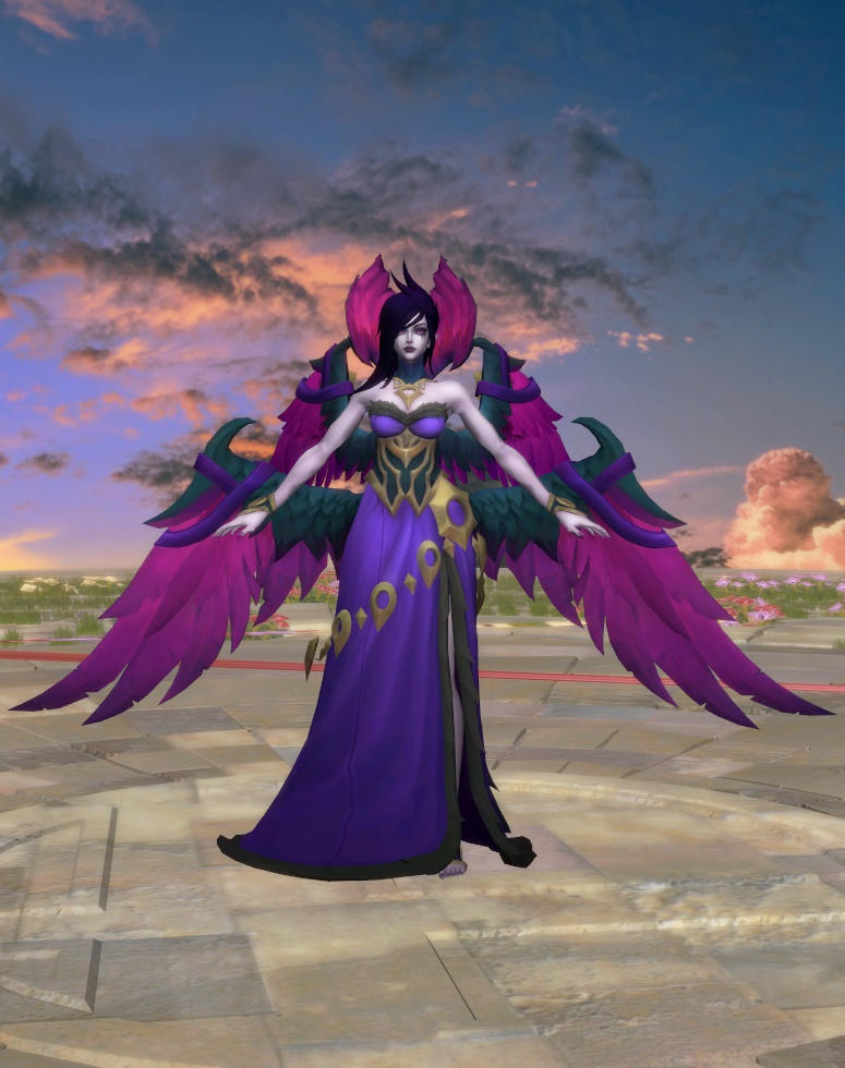 Model DL: LoL WR Morgana by WOLFBLADE111 on DeviantArt