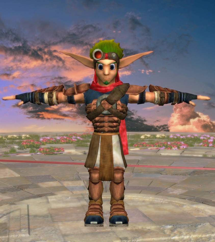 Model DL: PSASBR Jak by WOLFBLADE111 on DeviantArt