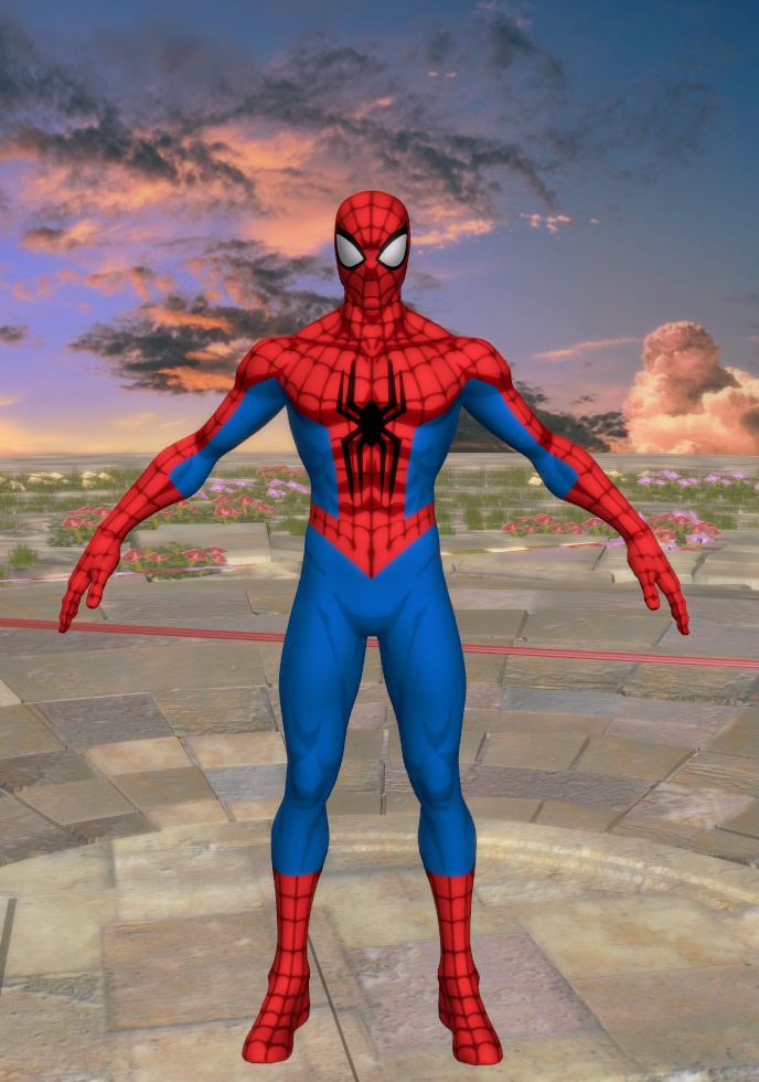 Model DL: MR Spider-Man (Cosmic Invasion) by WOLFBLADE111 on DeviantArt