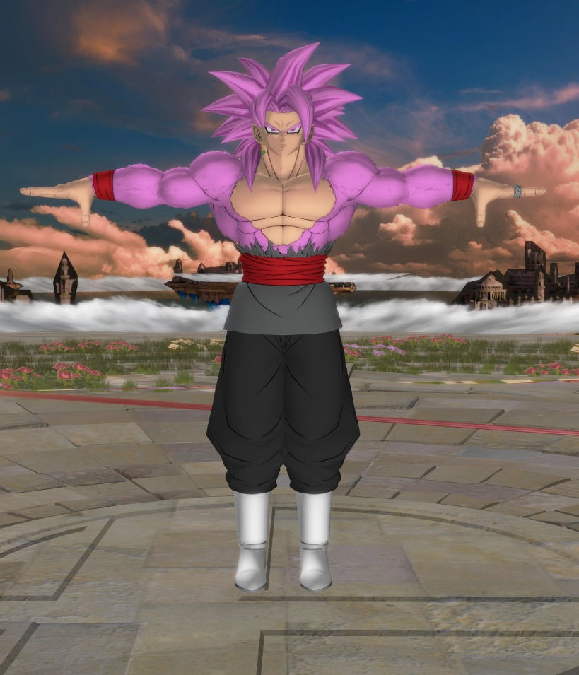 Model DL: DBFZ Mod Ssj4 Goku Black by WOLFBLADE111 on DeviantArt