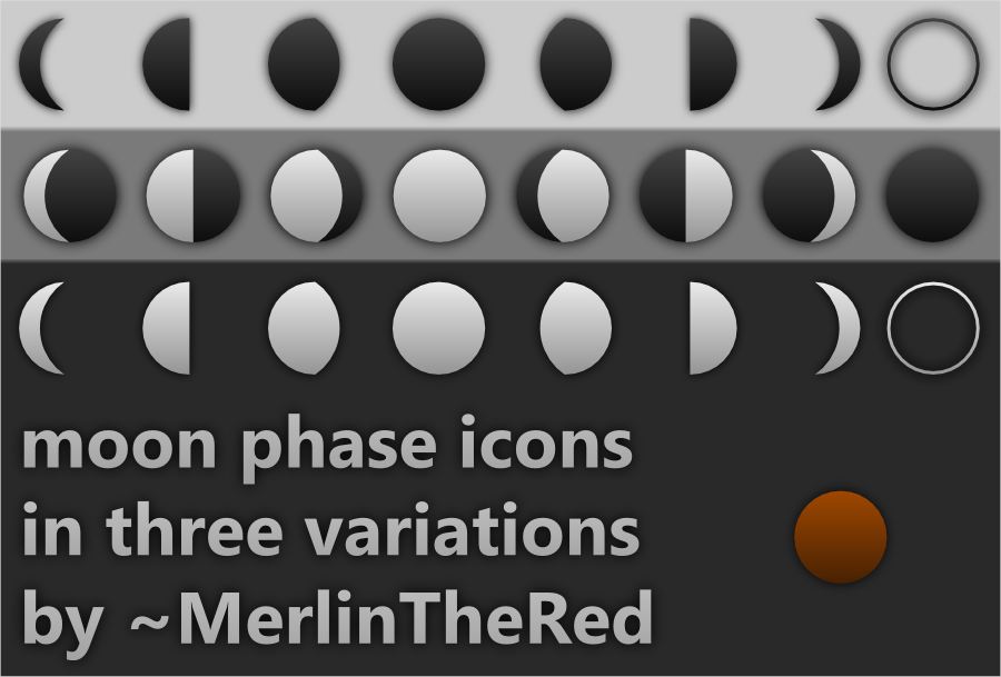 plain moon phase icons by MerlinTheRed on DeviantArt