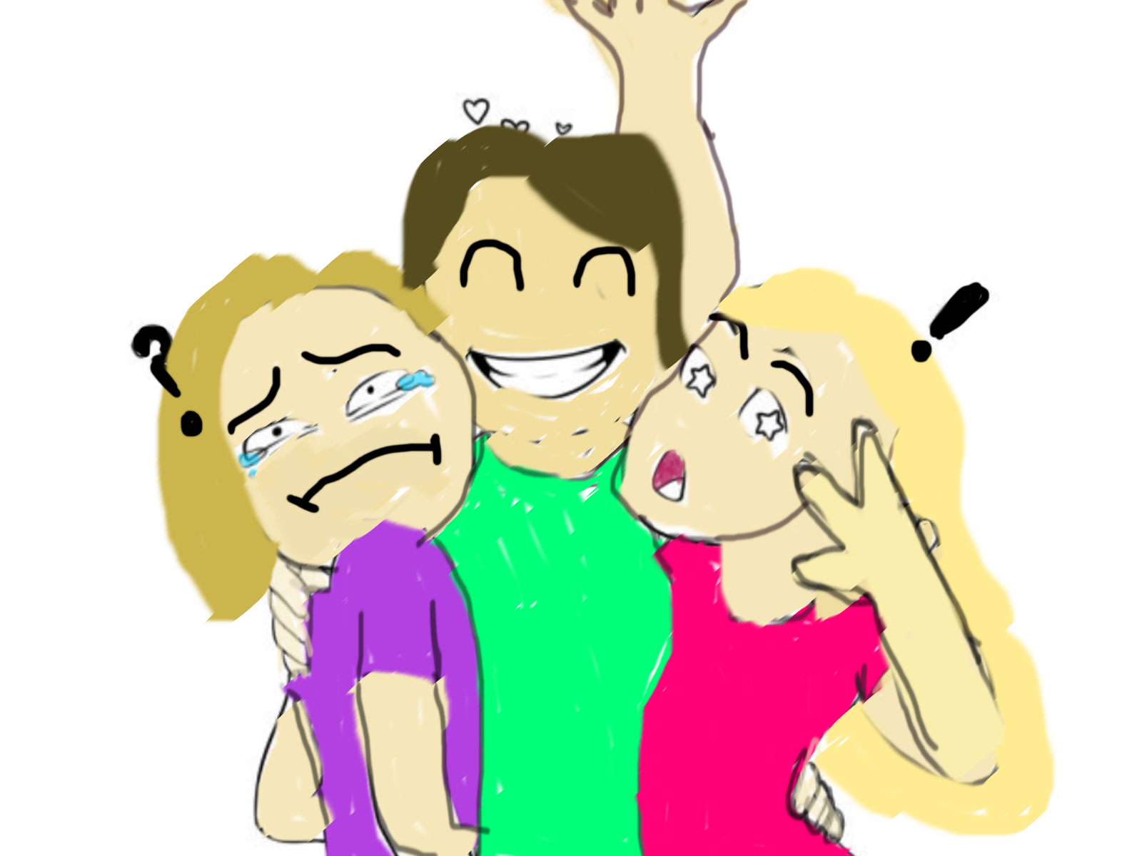 Random Selfie (quick and crappy) by JuniperDoodles on DeviantArt