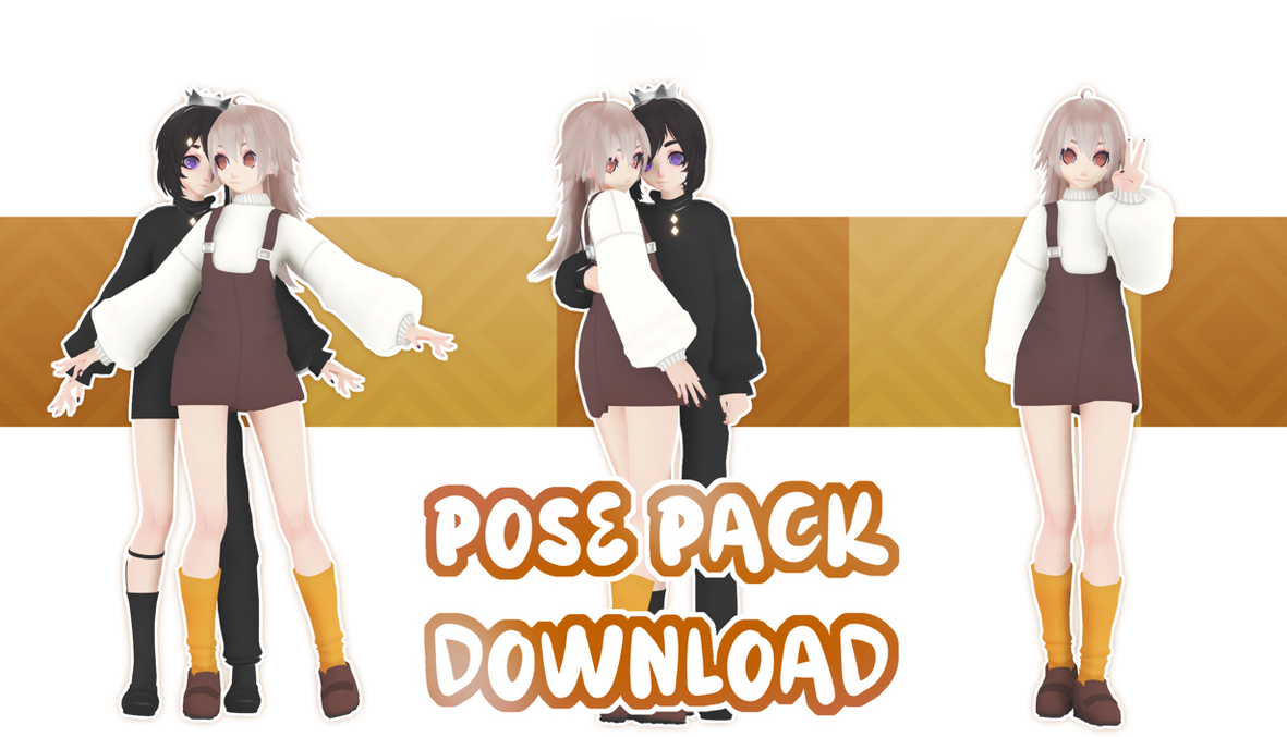 Pose Pack 3 Download MMD // 700 Watchers Gift by Ifera9 on DeviantArt